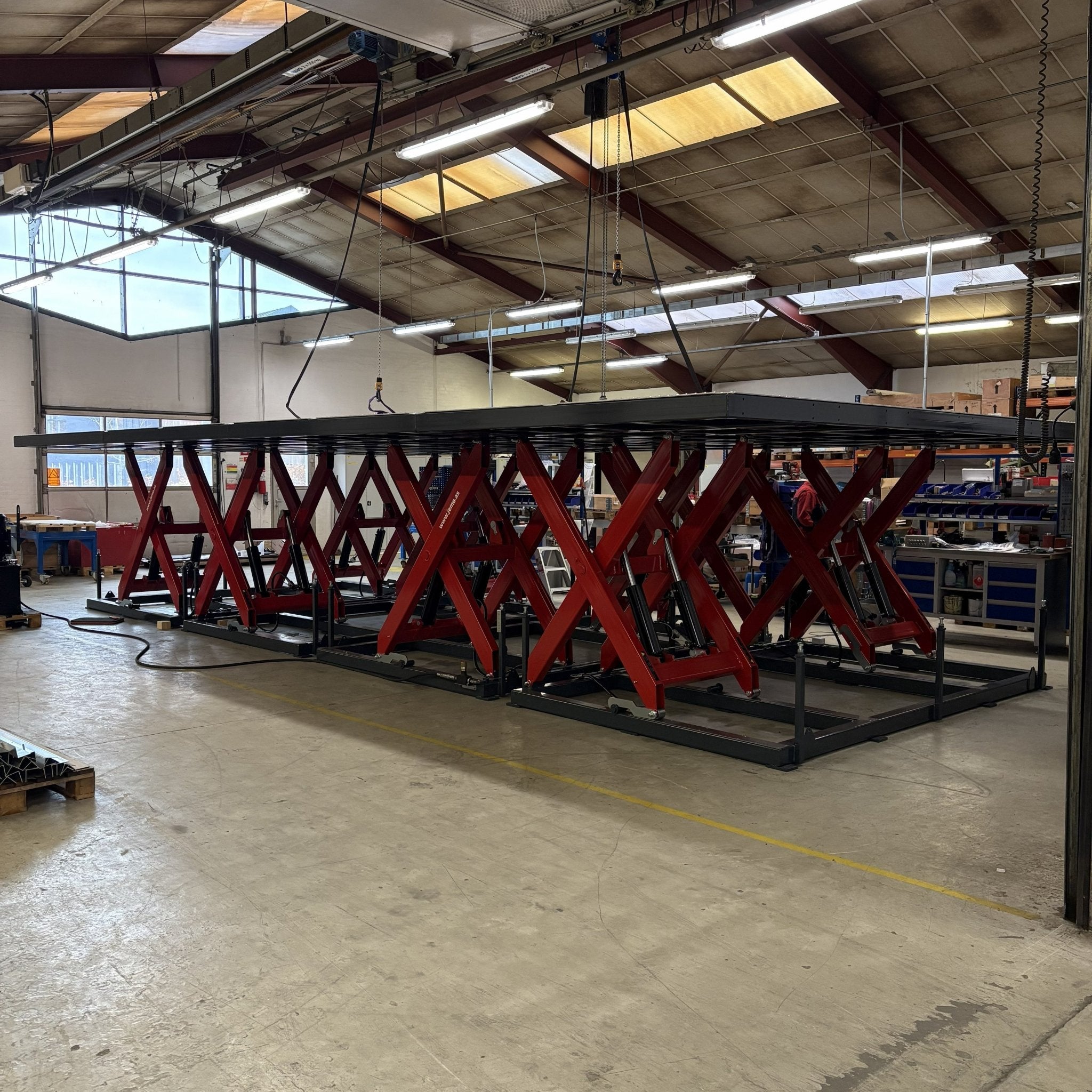 Loading ramp for TINE dairy in Trondheim in Norway – JEMA LIFT